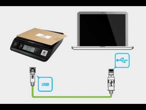 Dymo® M5 Mailing Scale - YouTube