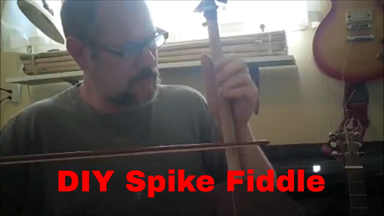 DIY Spike Fiddle Erhu, Rebab, Morin Khuur, Goje (How To Make - Homemade ...