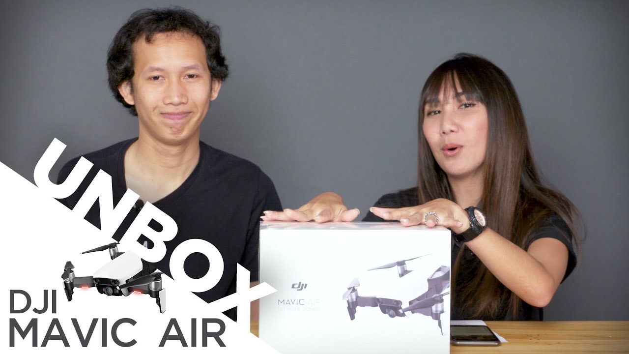 รีวิว Unbox DJI Mavic AIR โดรนสายท่องเที่ยว พกง่าย กล้องคมชัด ซื้อไป ...