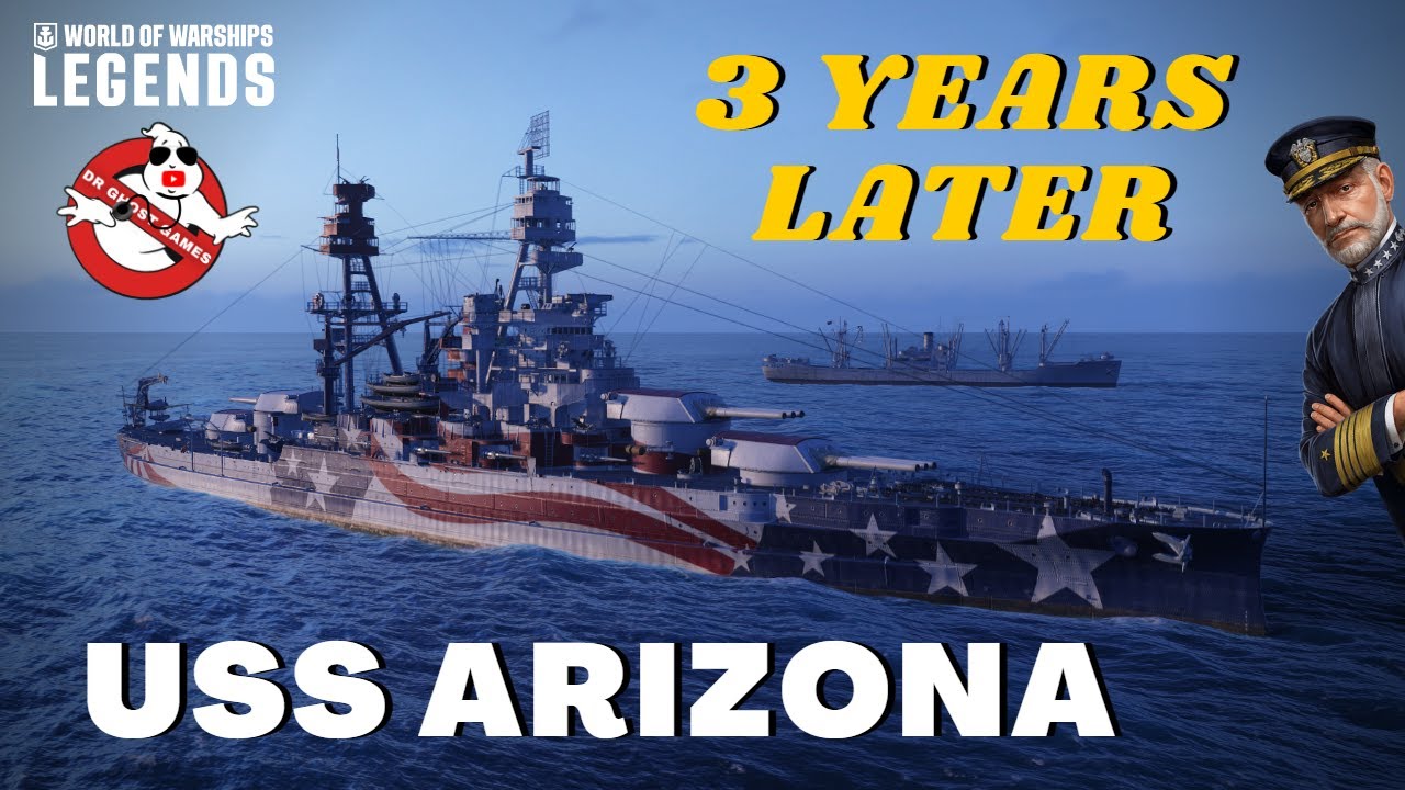 3 Years Later - USS Arizona (SHE STILL HAS IT!) || World of Warships ...