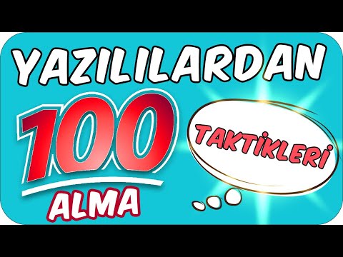 YAZILIDAN 100 ALMANIN YOLU BU VİDEODA!💯 (Kopyaya Gerek Yok!)