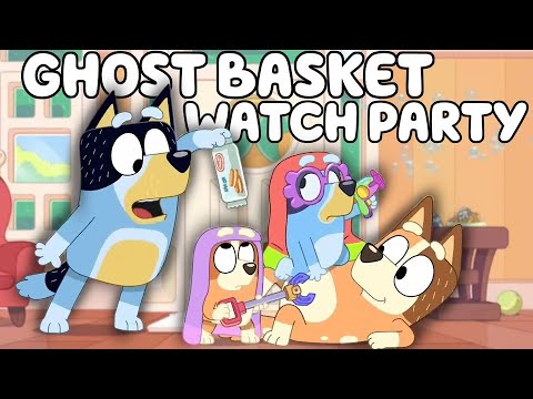 New Bluey GHOST BASKET Season 3 episode 48 (Livestream watch along ...