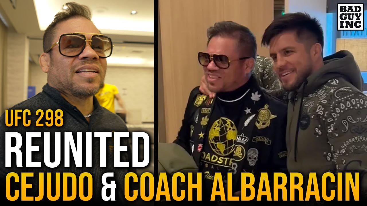 The Inside Story: Henry Cejudo & Coach Eric Albarracin | UFC 298 ...