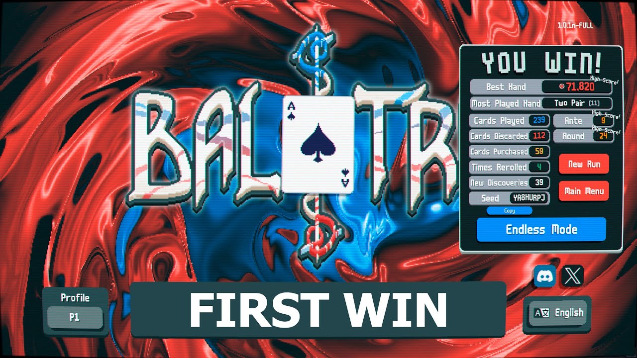 Balatro #3 | First Win - YouTube