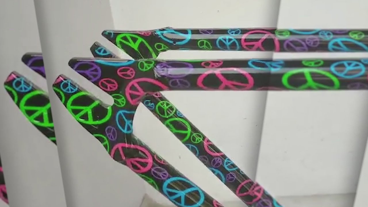 Peace! Details on the SE Bikes Peaceful So Cal Flyer #shorts - YouTube