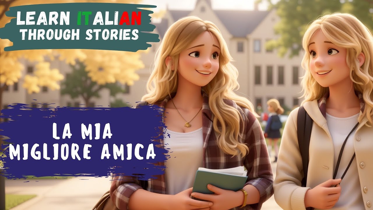 Learn Italian Through Stories | La Mia Migliore Amica (My best friend ...