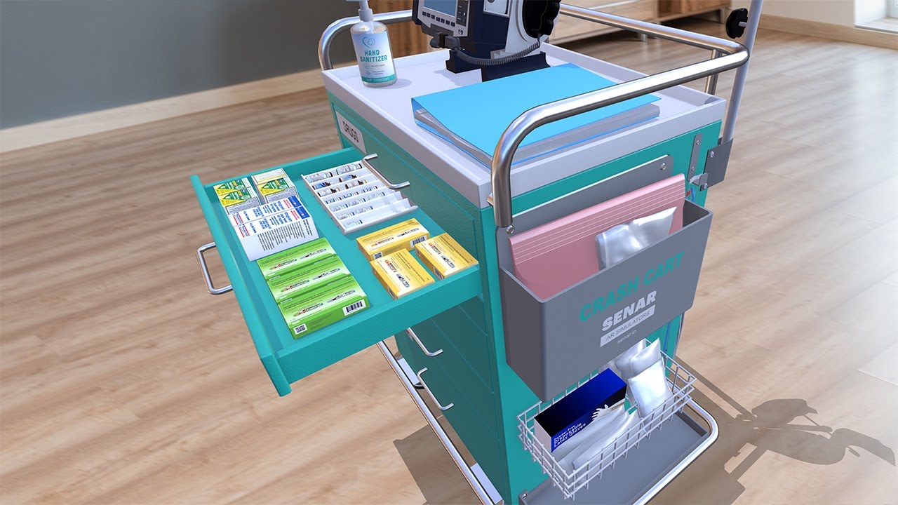 Crash Cart in Augmented Reality - YouTube