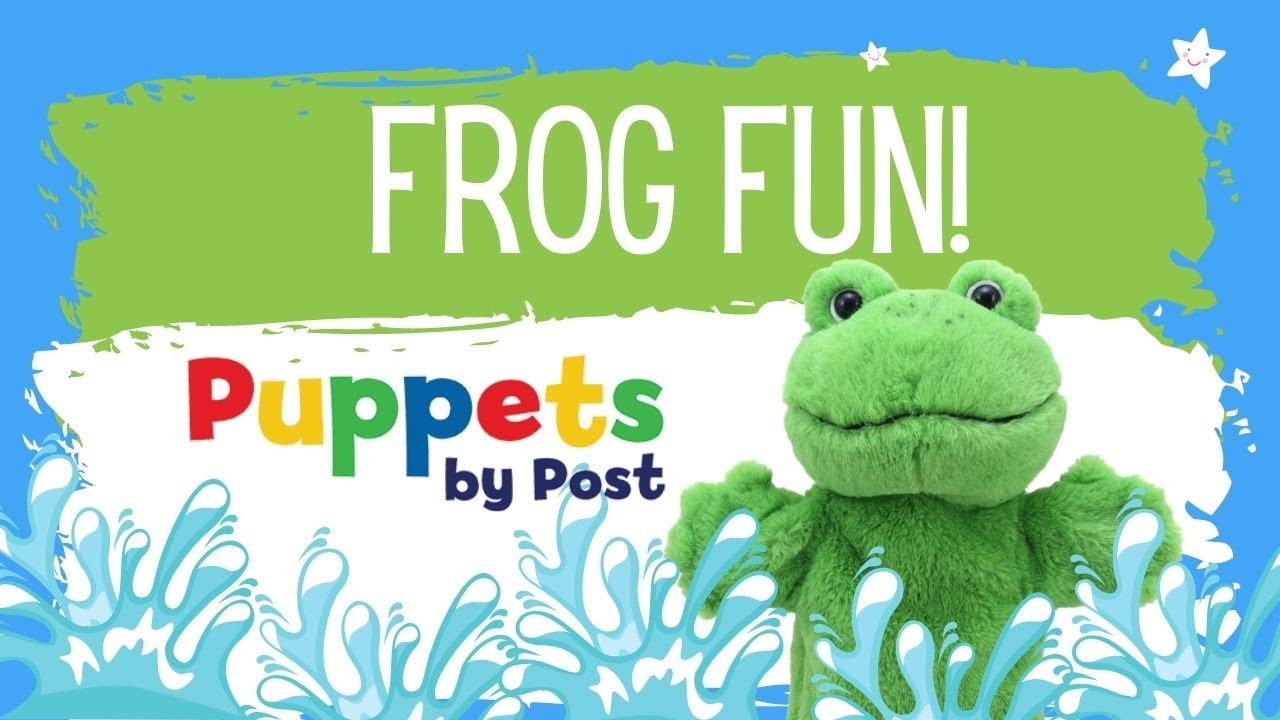 Frog Puppet Fun! Children's Frog Puppet - YouTube