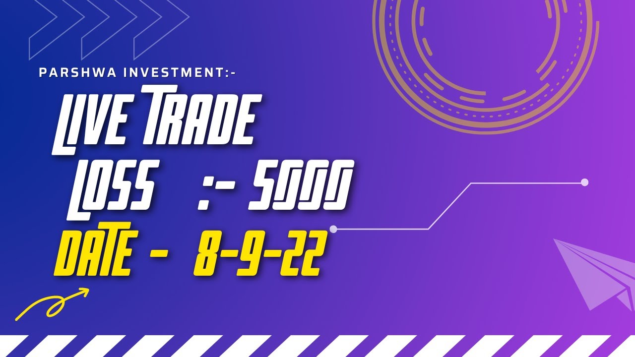 nifty live trade 5000 loss - YouTube