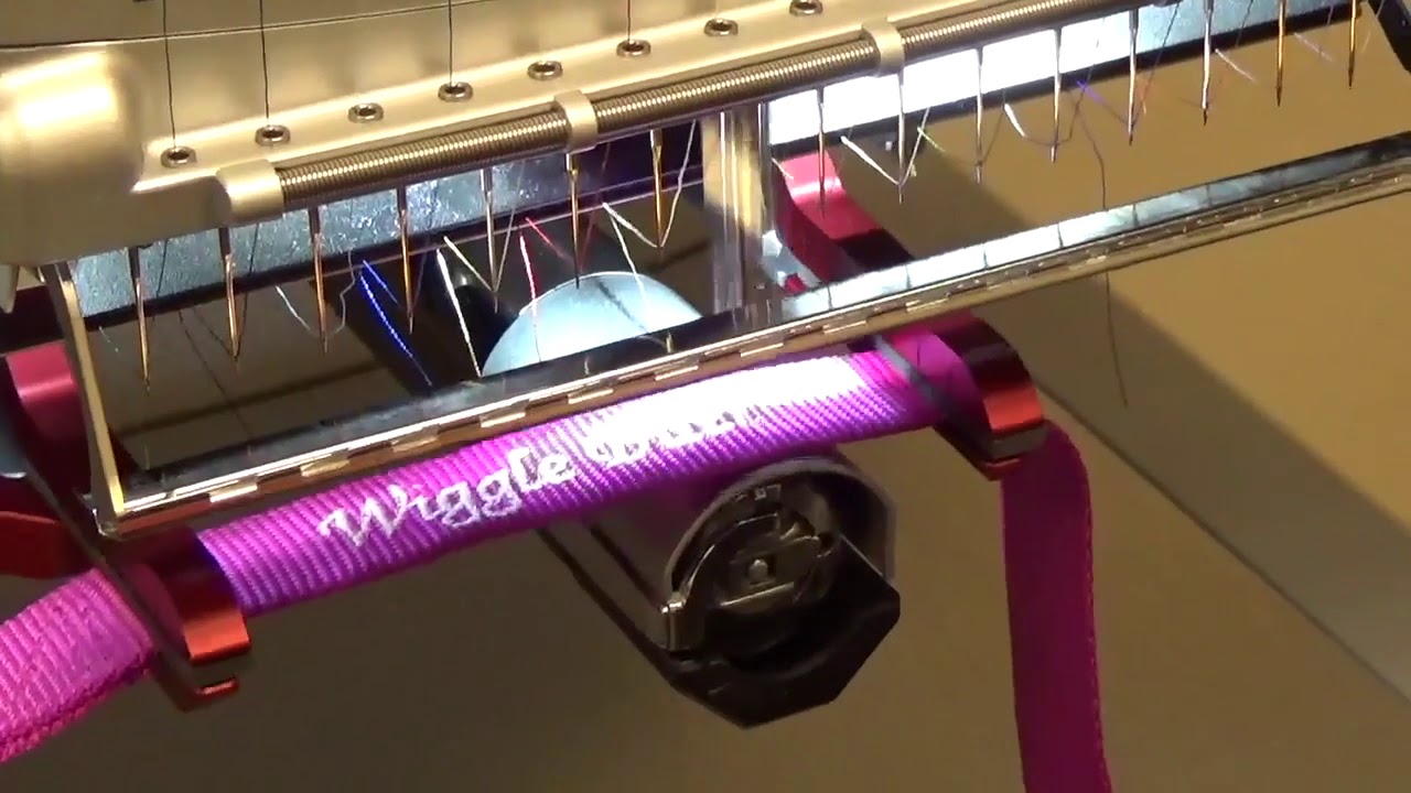 Melco Fast Clamp PRO - Embroidering on a Dog Collar - YouTube