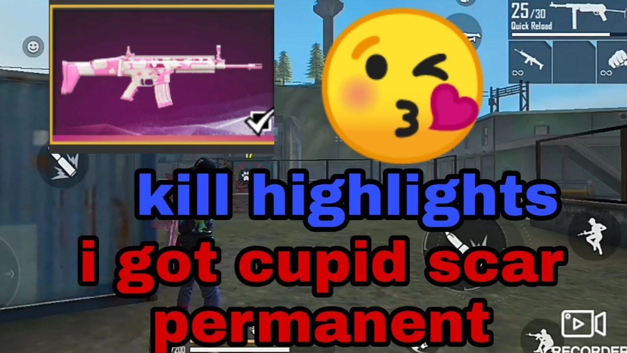 I got cupid scar permanent only one create 🤫🤫 cupid scar kill ...