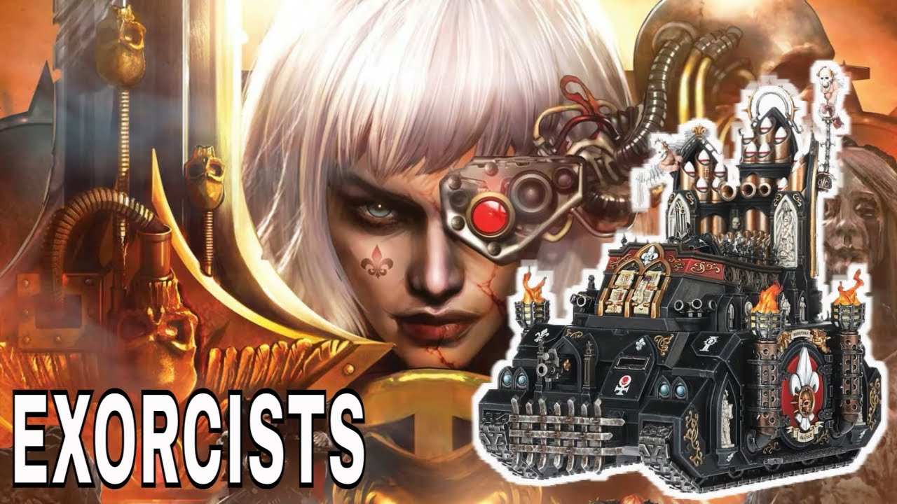 Exorcist tanks of the Sisters of Battle - YouTube