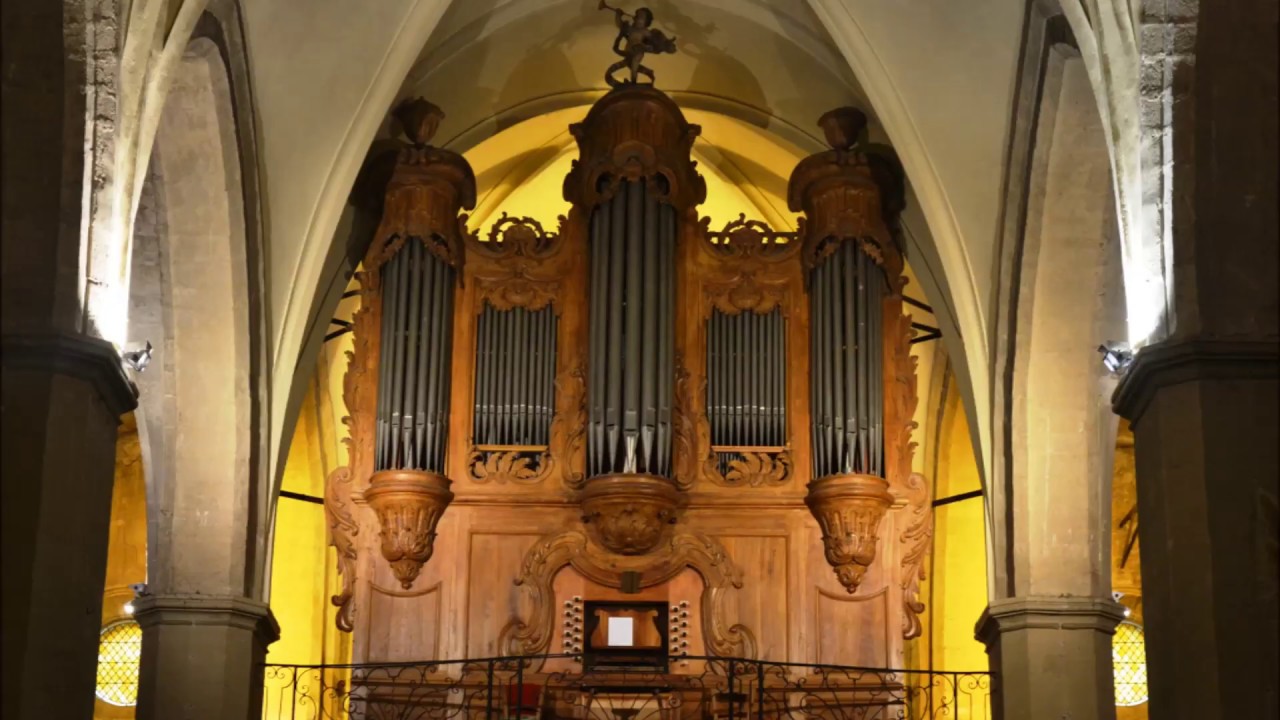 Musique profane sur l'orgue de Roquemaure - YouTube