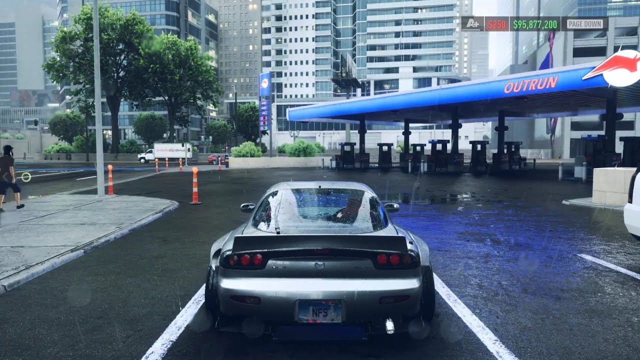 nfs unbound 1080 60fps max graphics mazda rx7 turbo - YouTube