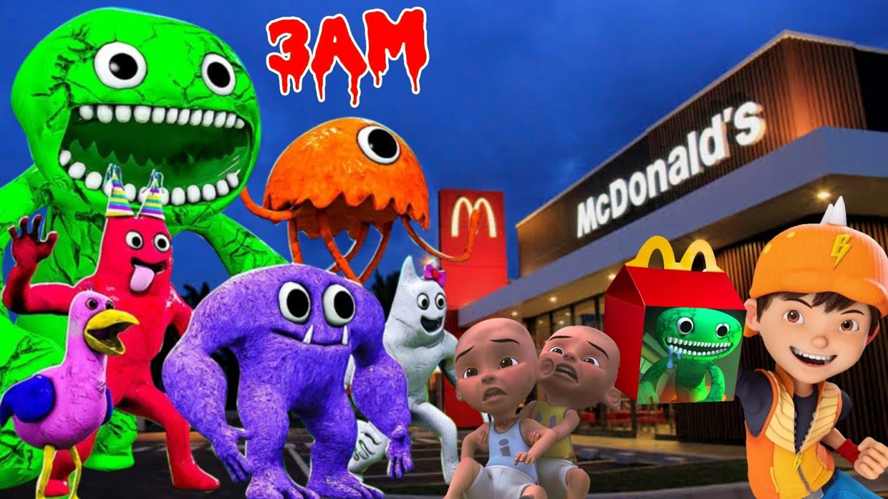 B0B0IB0Y DAN UPlIN IPlIN BELI HAPPY MEAL GARTEN OF BANBAN?! - YouTube