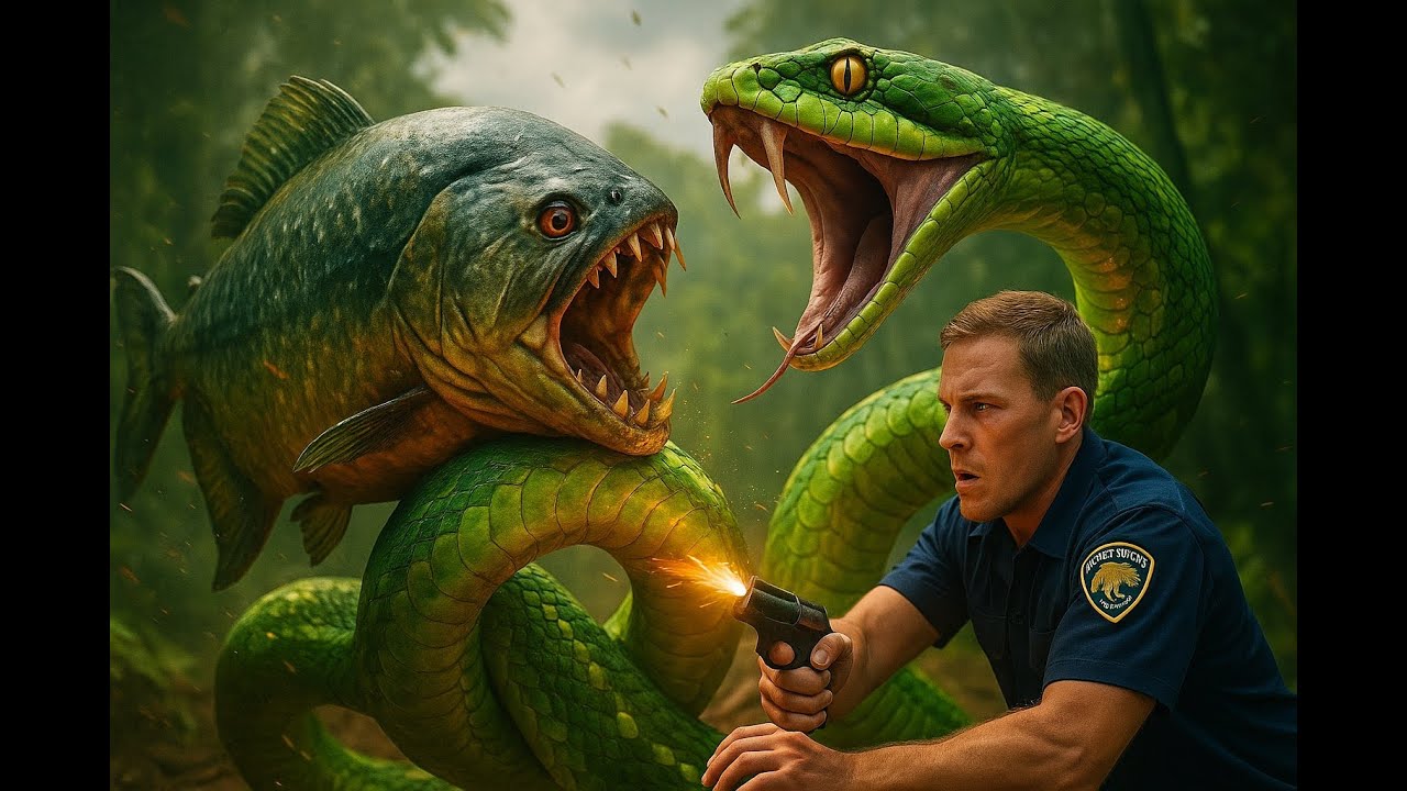 Rescue Team Saves Mutant Python and Giant Fish From Toxic Lake🐍 🐟🧪 ...