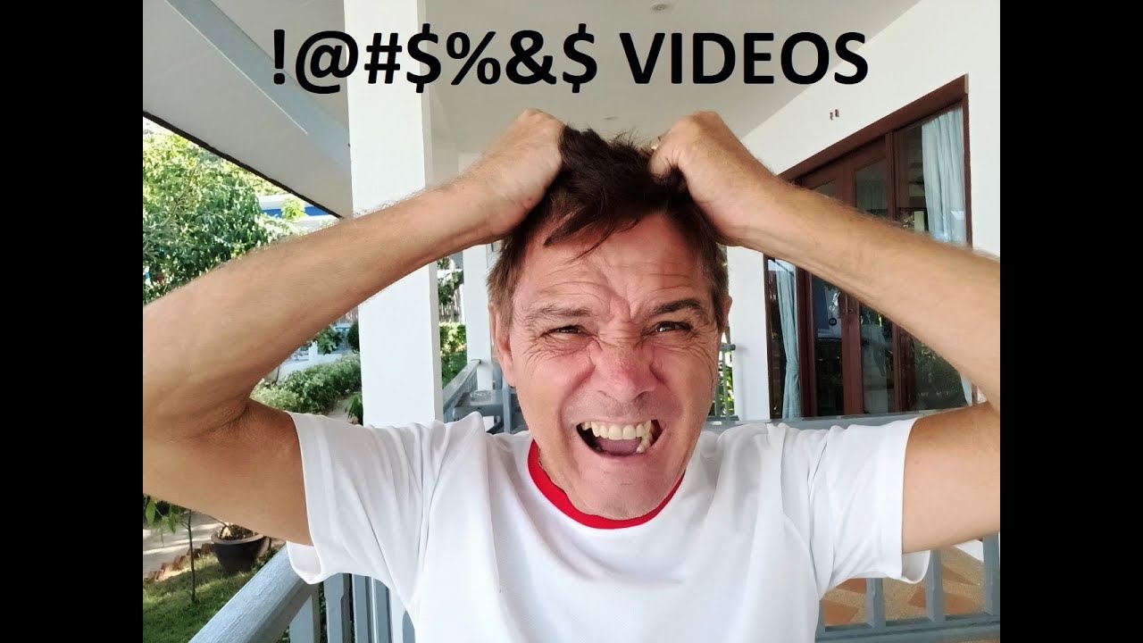 Aaaaaagh…I lost five days of videoing this morning - YouTube