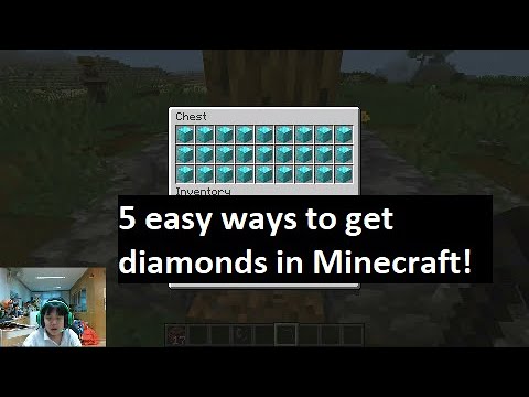 5 easy ways to get diamonds in Minecraft! - YouTube