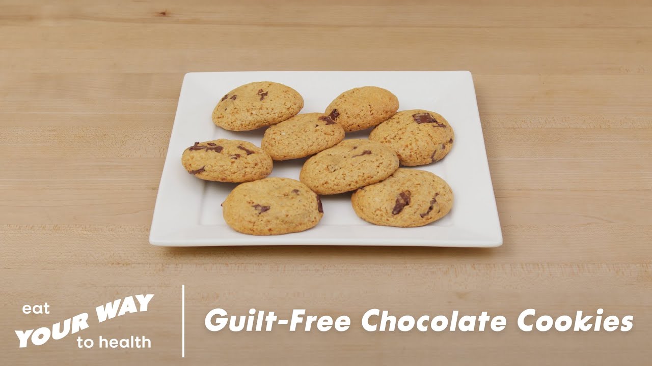 Guilt-Free Chocolate Chip Cookies | #EatYourWayToHealth - YouTube