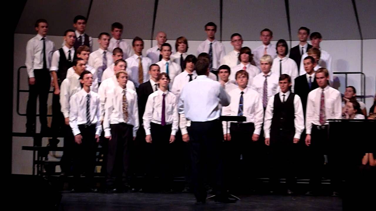 We're The Men performed by CHS "Concert" choir by the men of the choir ...