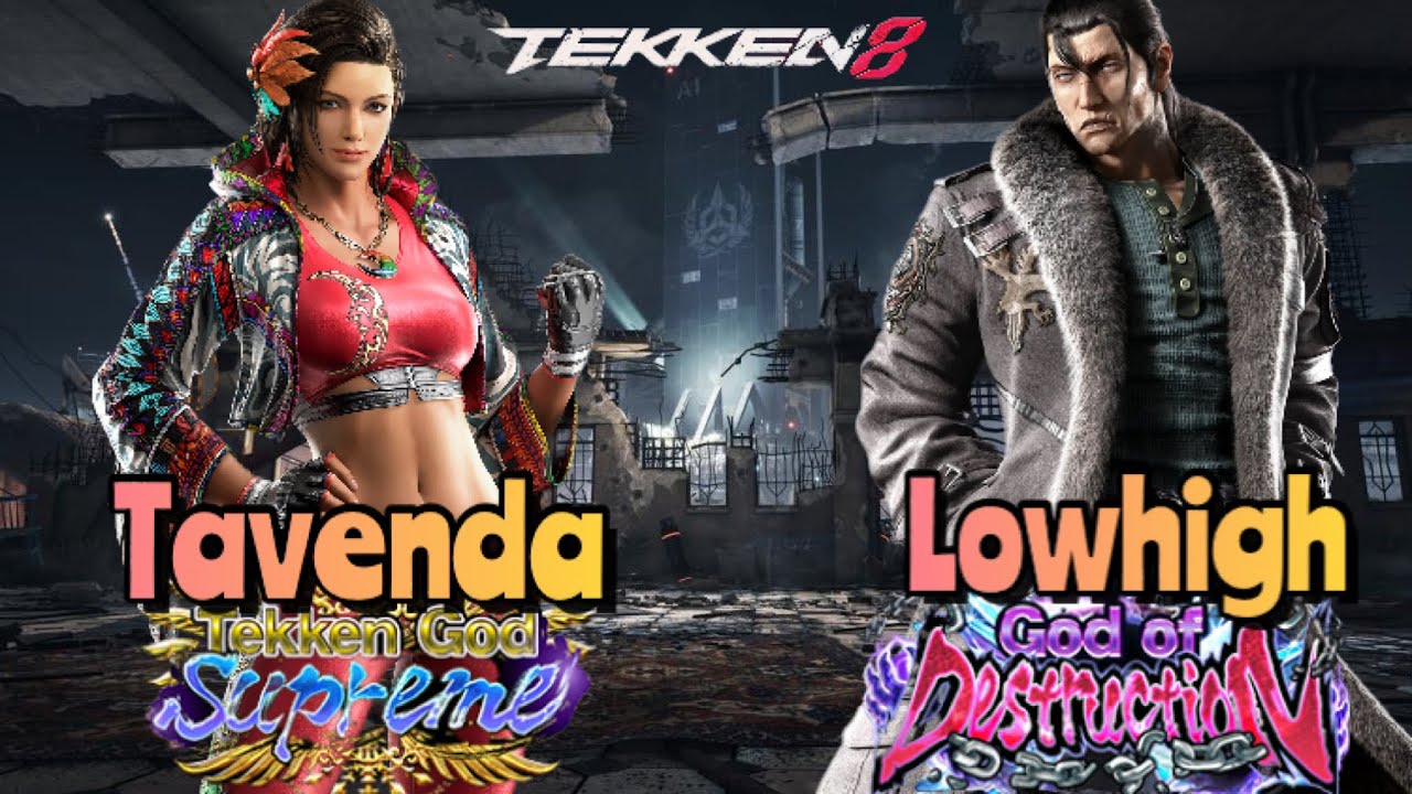[T8] Lowhigh(Dragunov) vs Tavender(Azucena) [Tekken 8] - YouTube