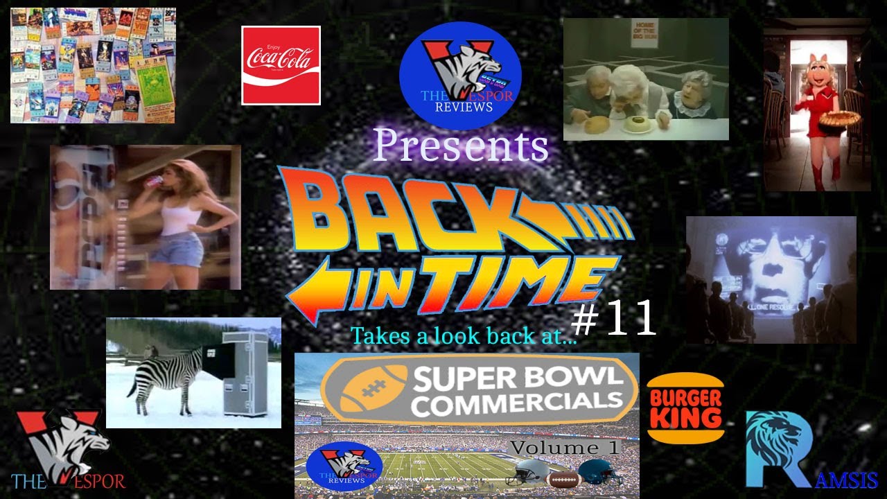 A Look Back at Super Bowl Commercials - Vol. 1 | TheVespor's Football ...