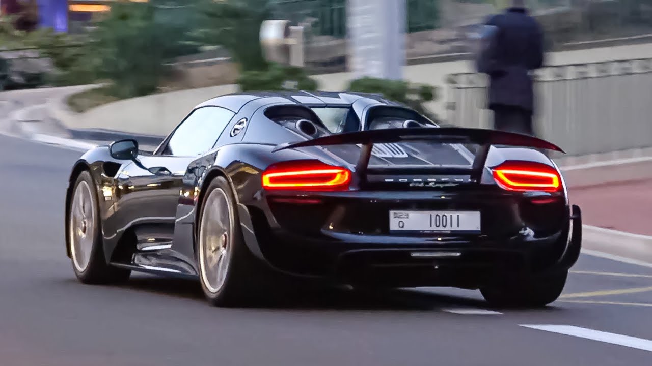 SUPERCARS in MONACO 2022 -93- ( 918 Spyder, Ford GT, 8C Spider, SVJ ...