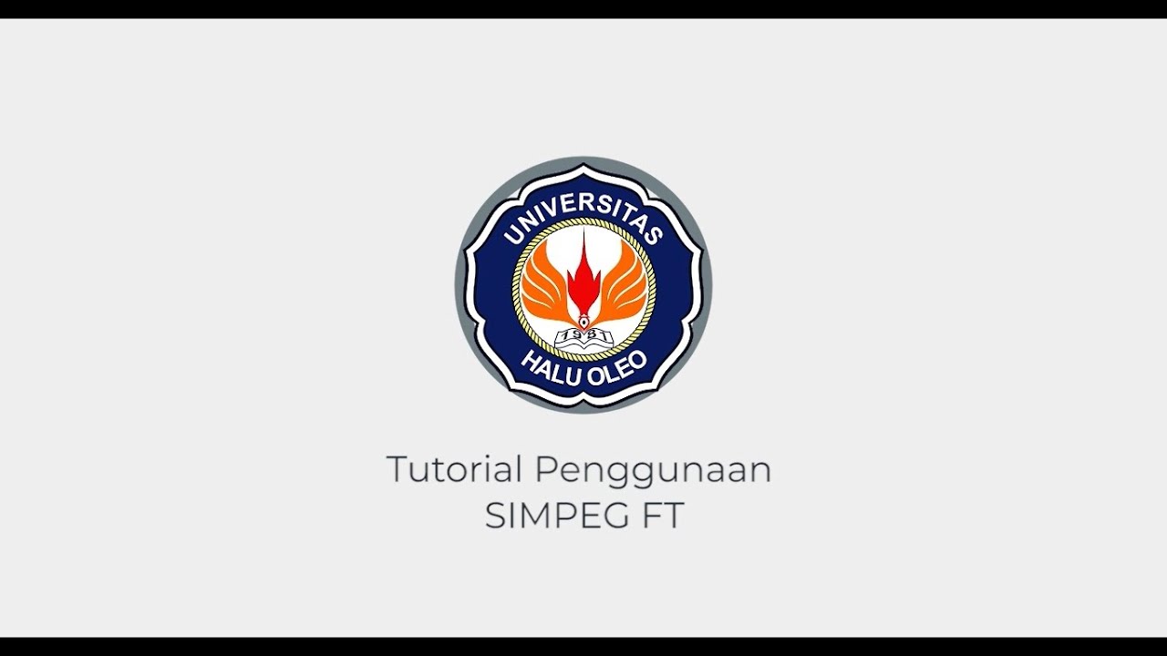 Tutorial Penggunaan SIMPEG FT UHO - YouTube