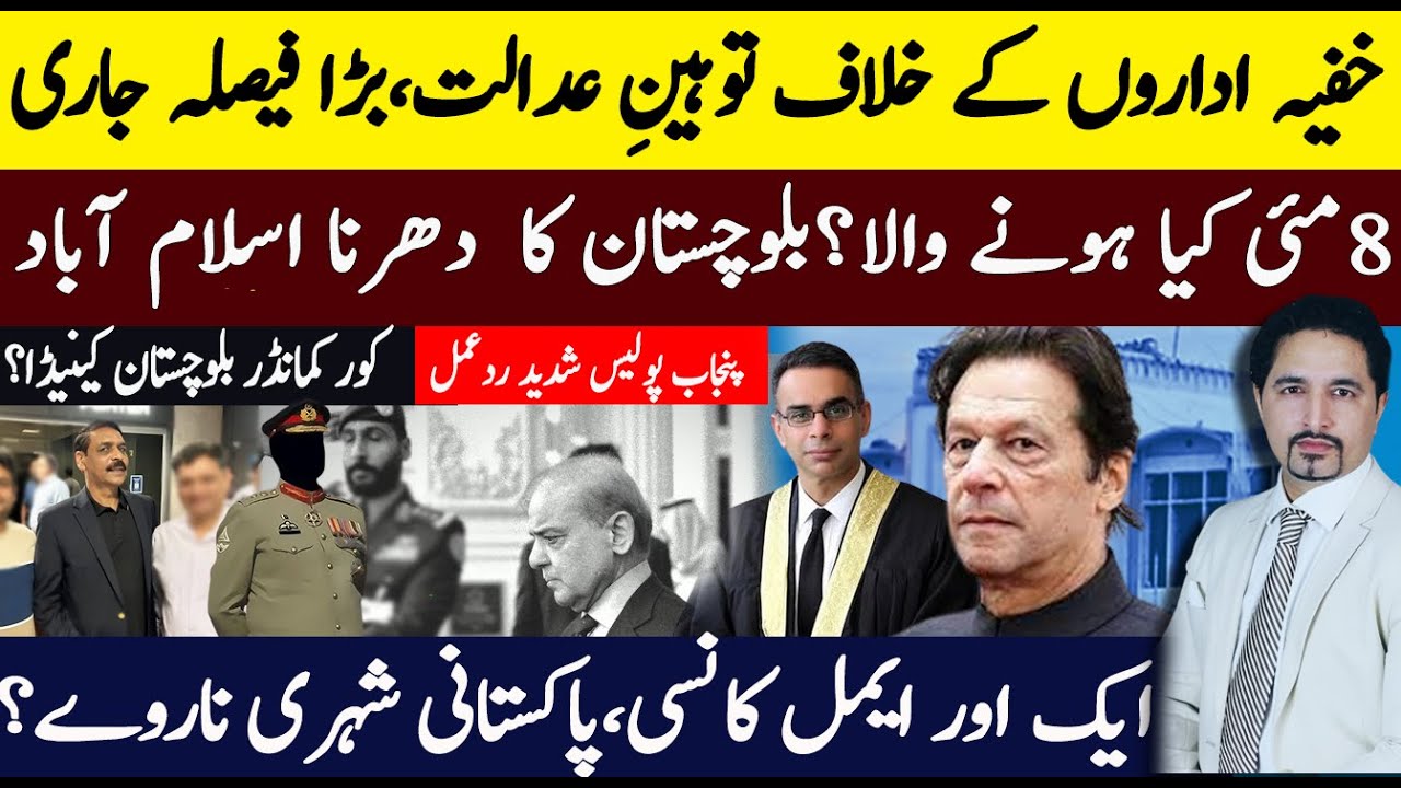 Core Commander in Canda, Baluchistan Sit-In, PTI Faisalabad Jalsa | 8th ...