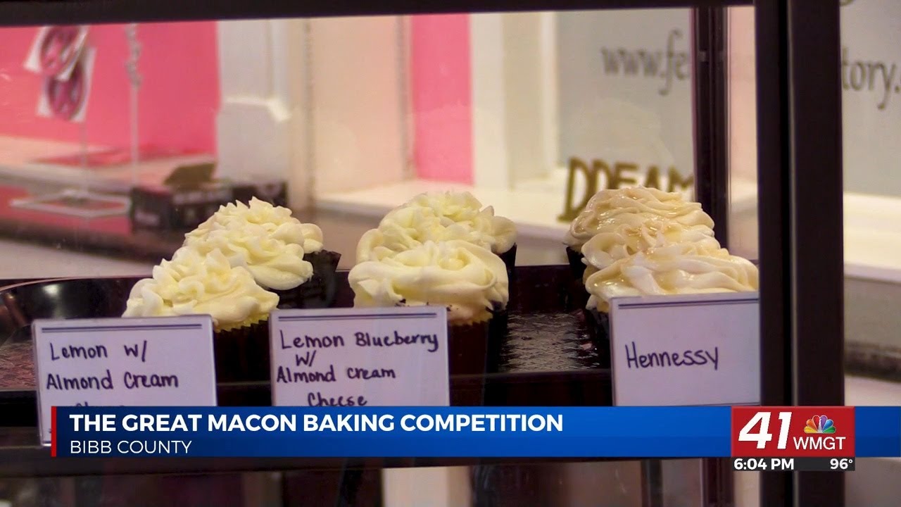 The Great Macon Baking Week: Felicia's Cake Factory cupcakes - YouTube