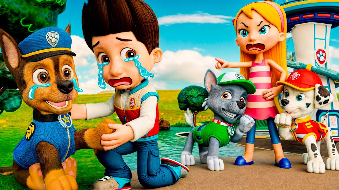 Paw Patrol Ultimate Rescue | No Way, Ryder x Chase Please Don't Go ...