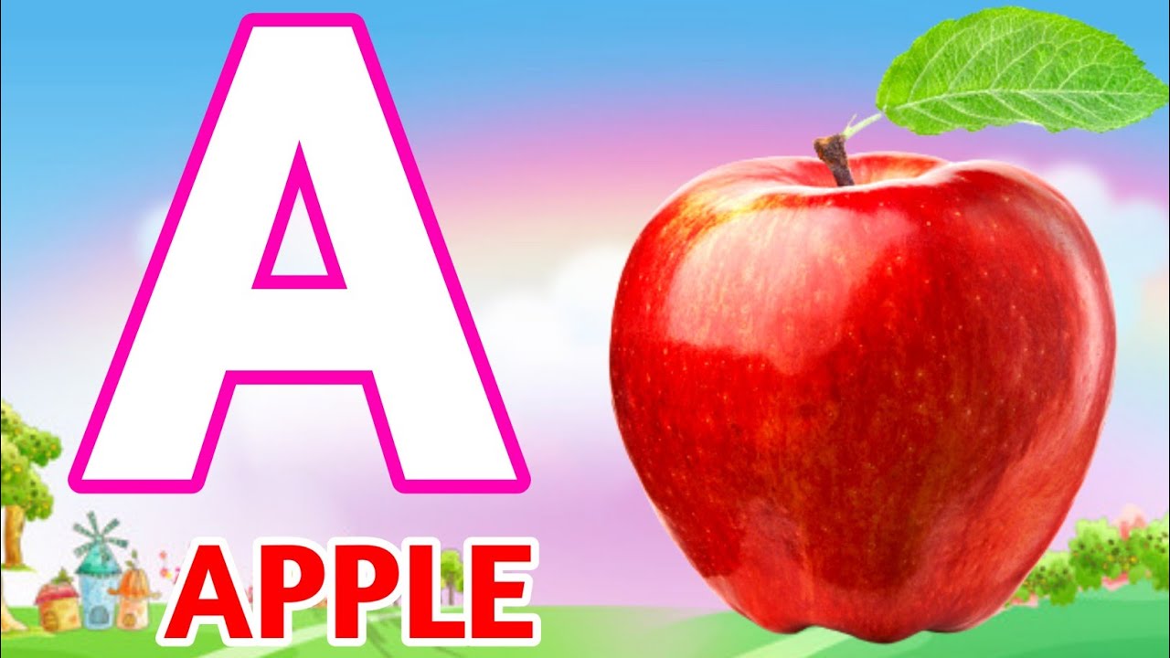 A for Apple,B for Ball, Alphabets, छोटे बच्चों की पढ़ाई,kids class,# ...
