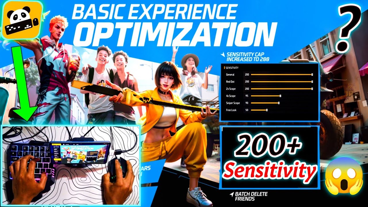 FF New Update 200+ Sensitivity 😱 #freefire #ffupdate @H2GAMING7 - YouTube