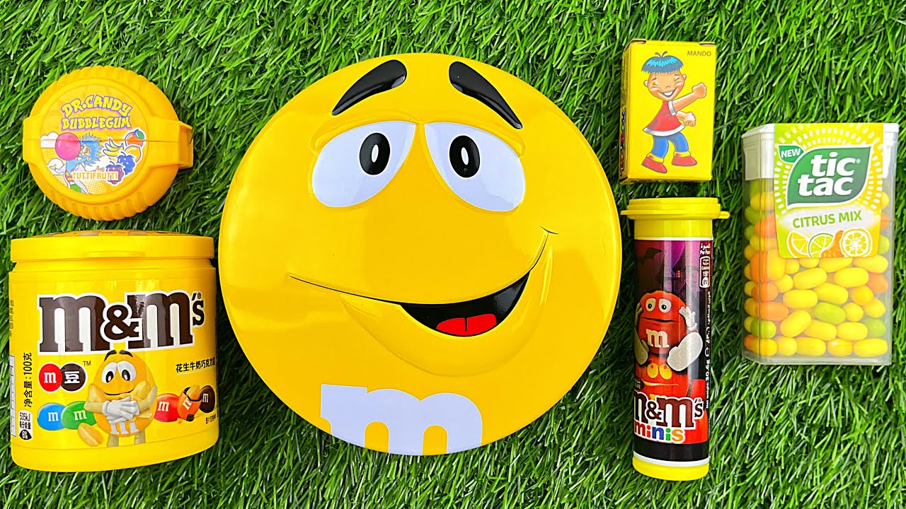 Satisfying Video | Relaxing Unpacking GIANT M&M'S Candy From Surprise ...