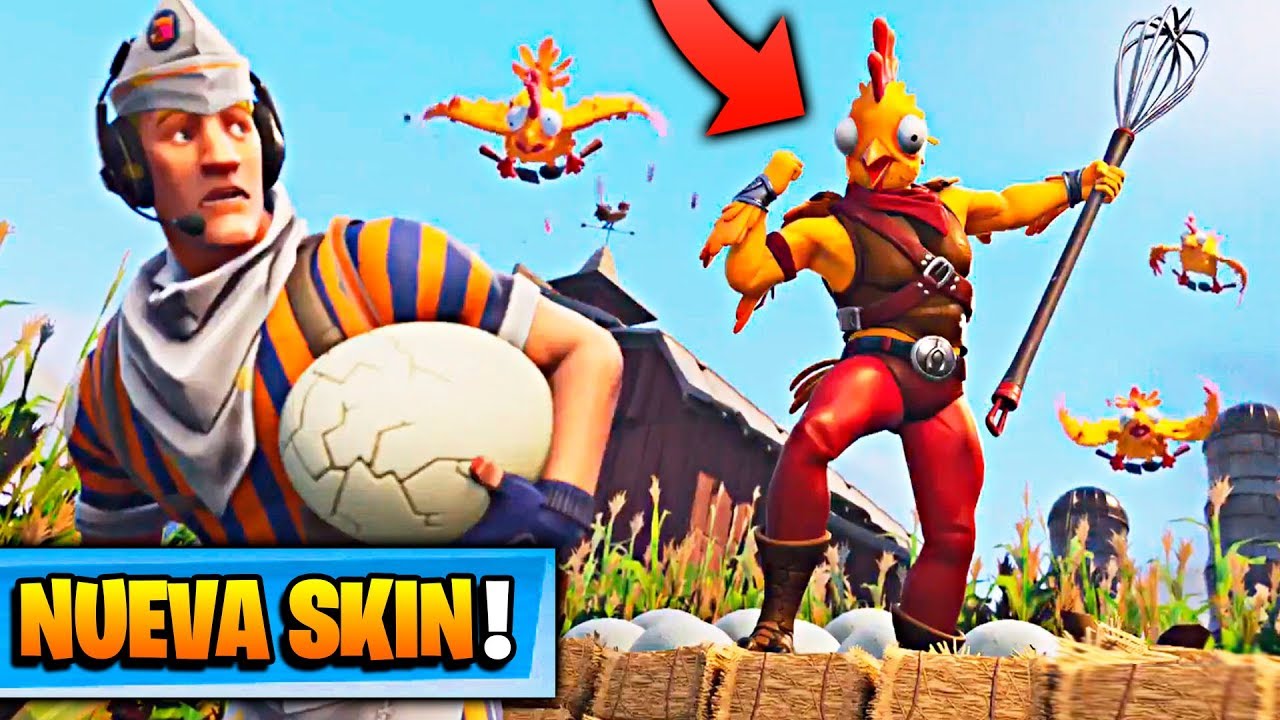 *NUEVA SKIN ÉPICA* PROTECTOR POLLO! FORTNITE: Battle Royale ...