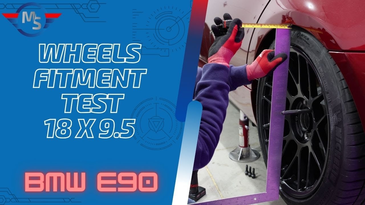 Wheels fitment test! APEX 18x9.5 ET35 BMW E90 328i LCI #bmw #wheels # ...