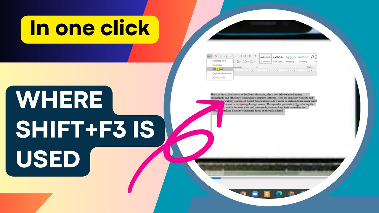How to Convert Entire Document to Uppercase or Lowercase Using Shortcut ...