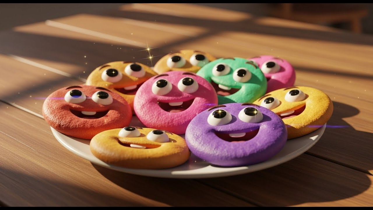 Count the Cookies on the Plate 🍪🔢 | Learn Numbers for Kids | Fun ...