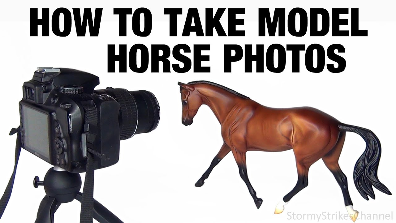 How to Photograph Your Model Horses for a Photo Show - YouTube