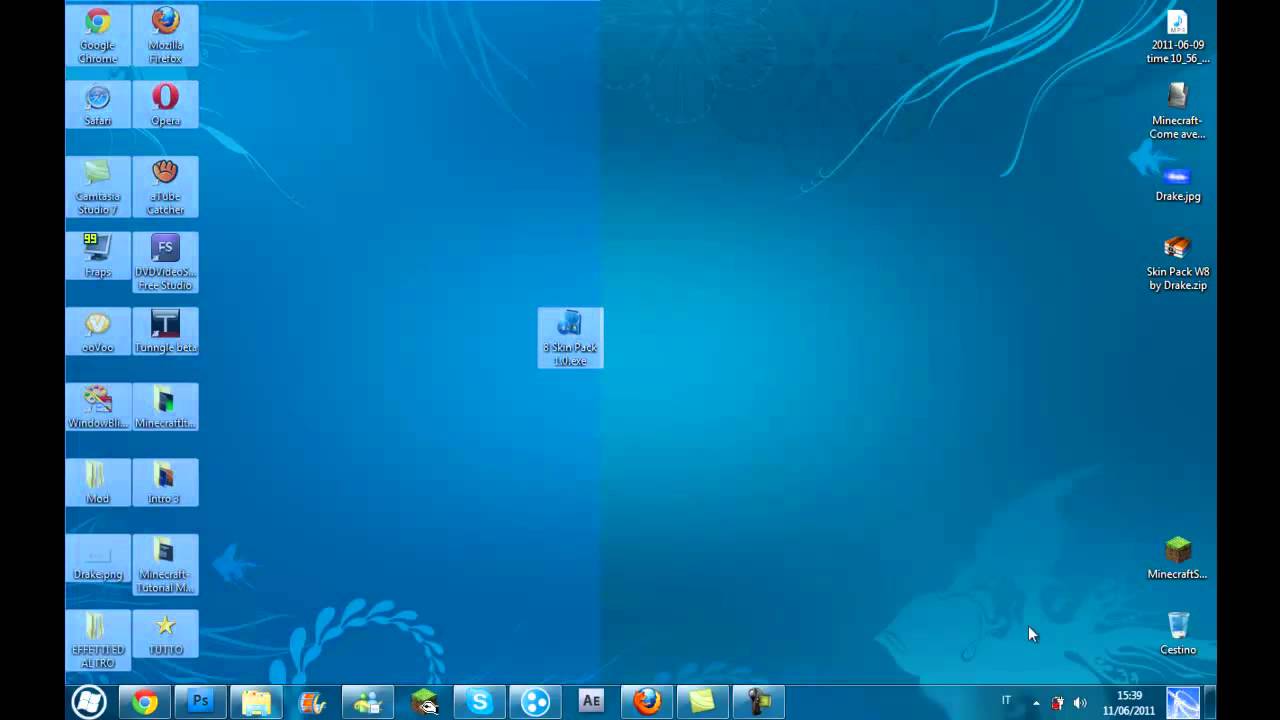 Tutorial - Installare Il Tema Windows 8 - YouTube