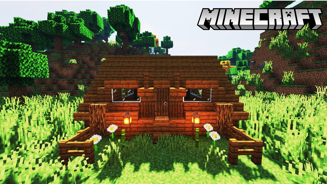 Forest House - [Minecraft Building] - YouTube