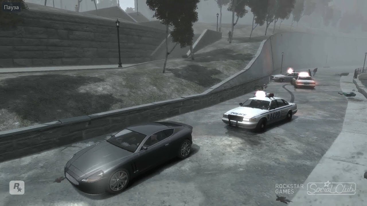 Gta Cinematic Police Chase - Полицейская погоня - YouTube