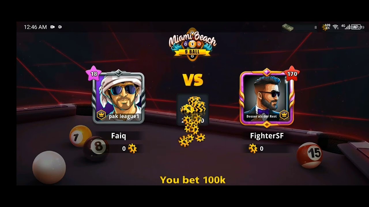 (8 Ball Pool Gaming Experience Full Heavy level Game Playing 999 level ...