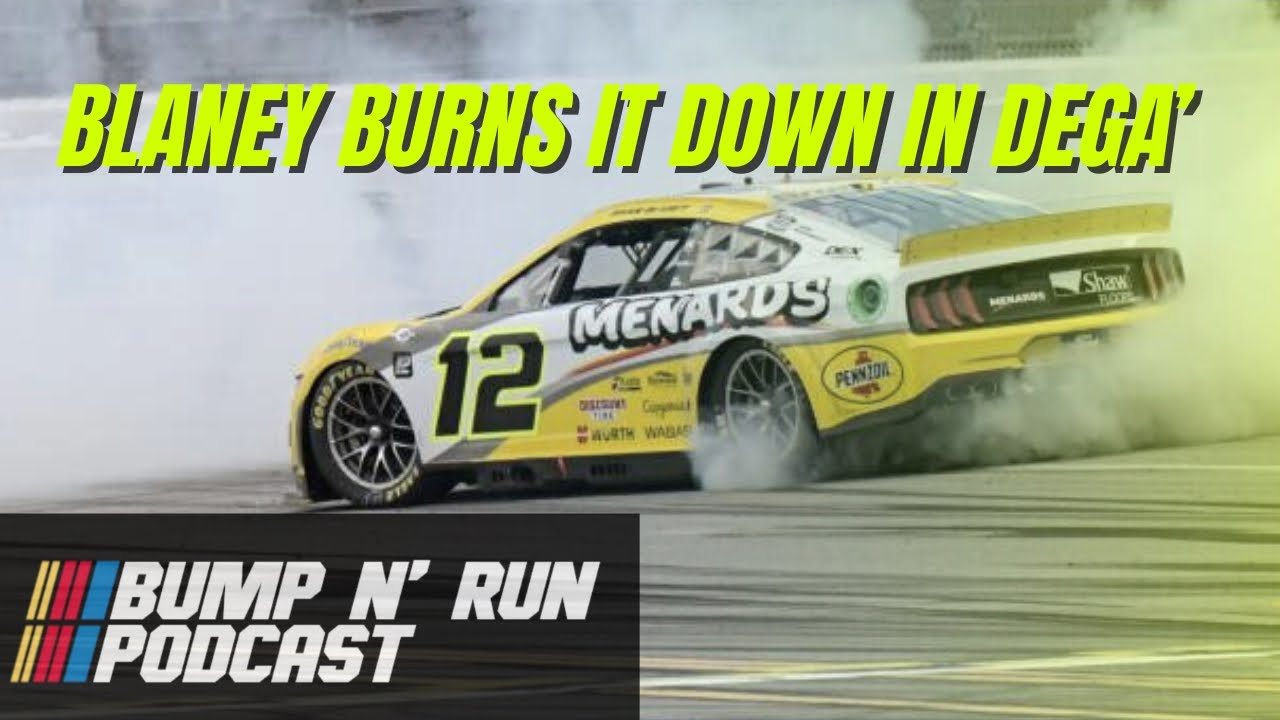 Bump N Run Podcast NASCAR at Talladega Blaney photo finish and Roval ...
