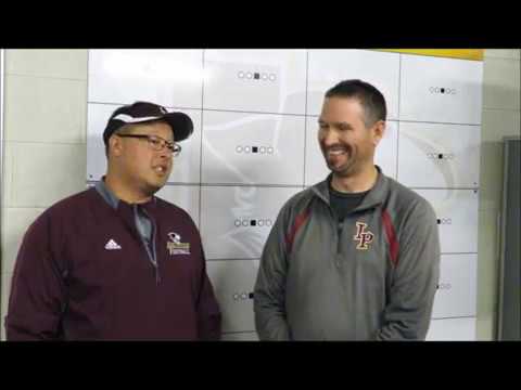 Laramie Coach Clint Reed Preview Plainsmen-East Match-up - YouTube