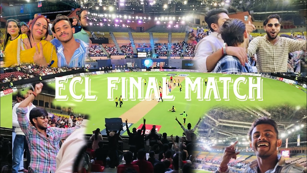 ECL final match winner 🏆 Chennai || part 2 #vlog @eclt10 ...
