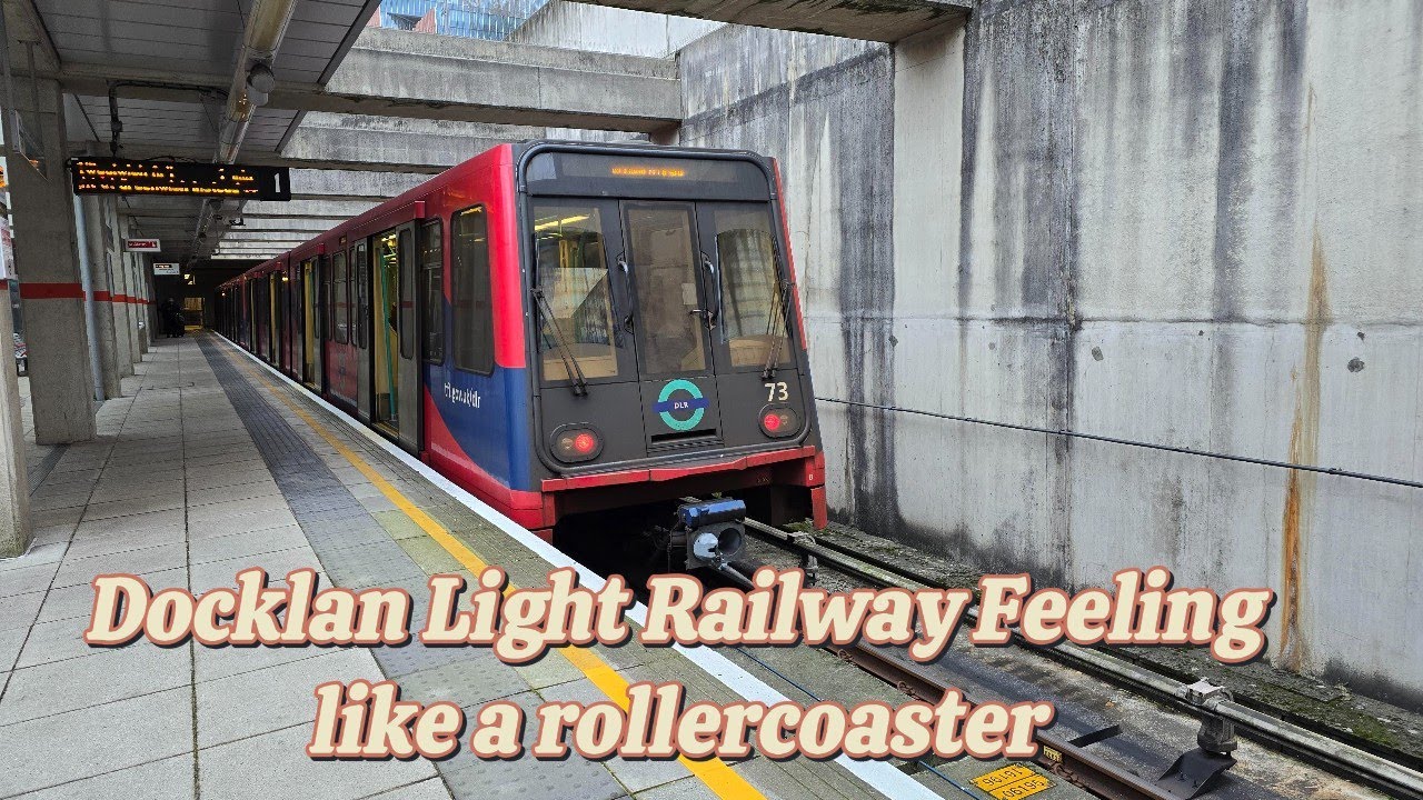 DLR Woolwich Arsenal to Stratford International - YouTube
