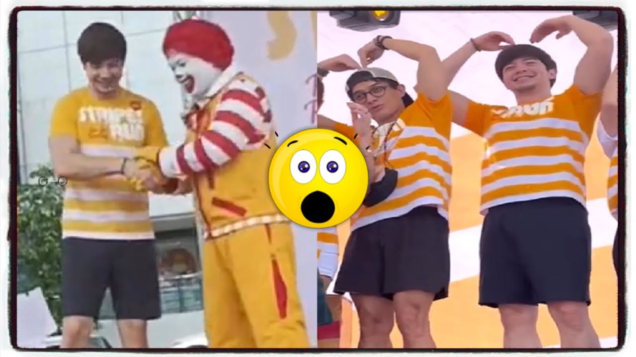 Alden Richards Spotted Sa McDo Stripes Run 2022 McDo Event pt2 December ...