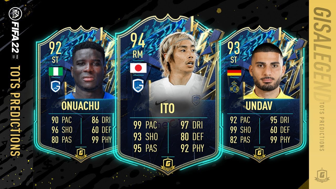 FIFA 22 Pro League TOTS Predictions FT TOTS Ito, TOTS Undav, TOTS Lang ...