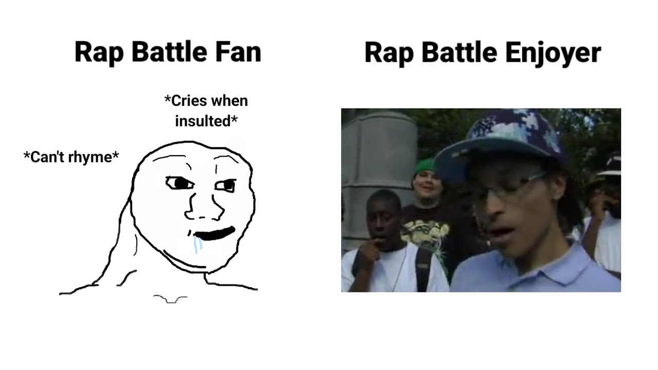 Rap Battle Fan vs Rap Battle Enjoyer - YouTube